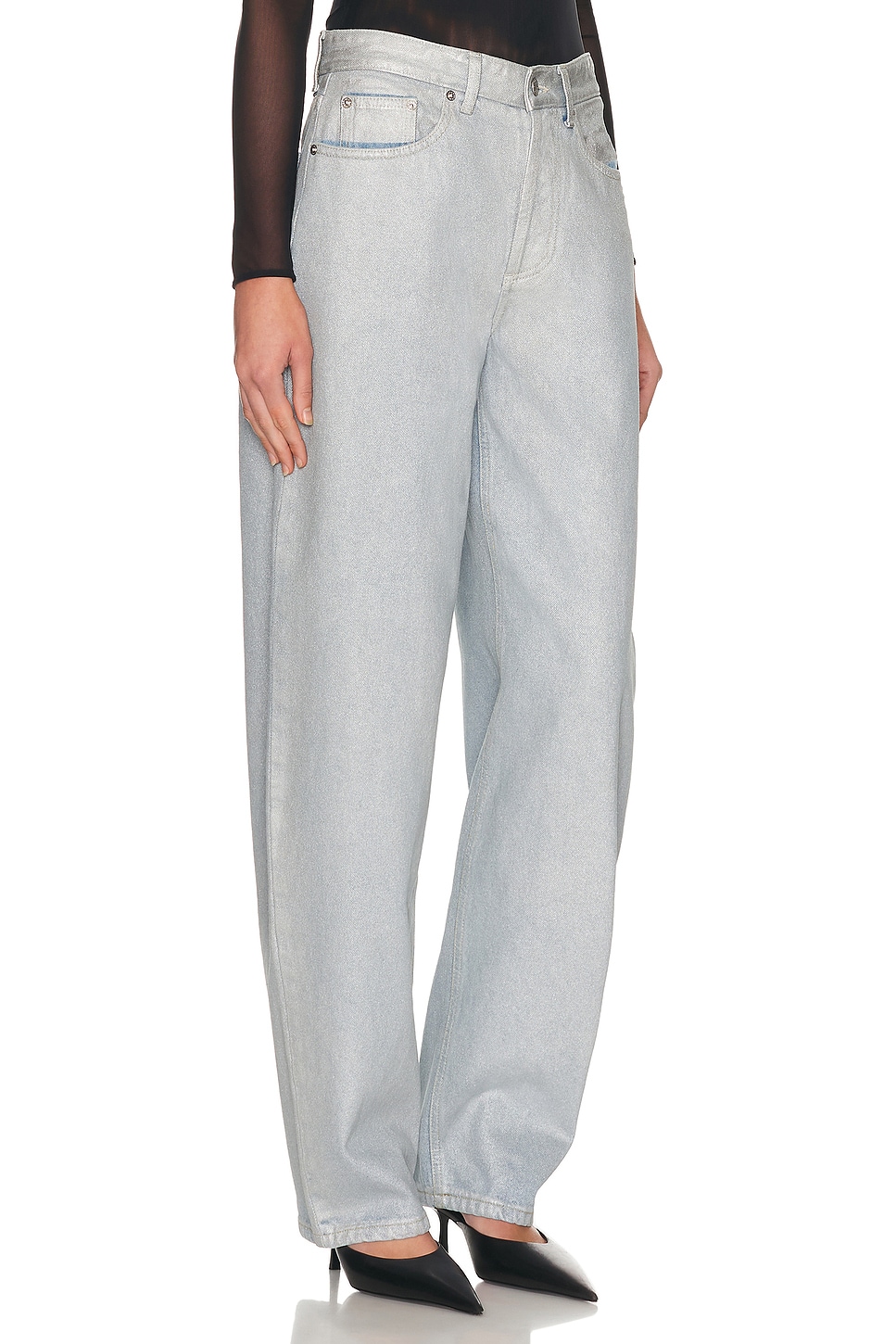 MUGLER Wide-Leg Jean